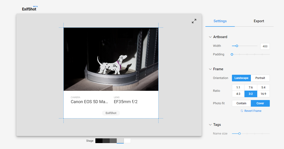 ExifShot — what and how on photography, beautifully.